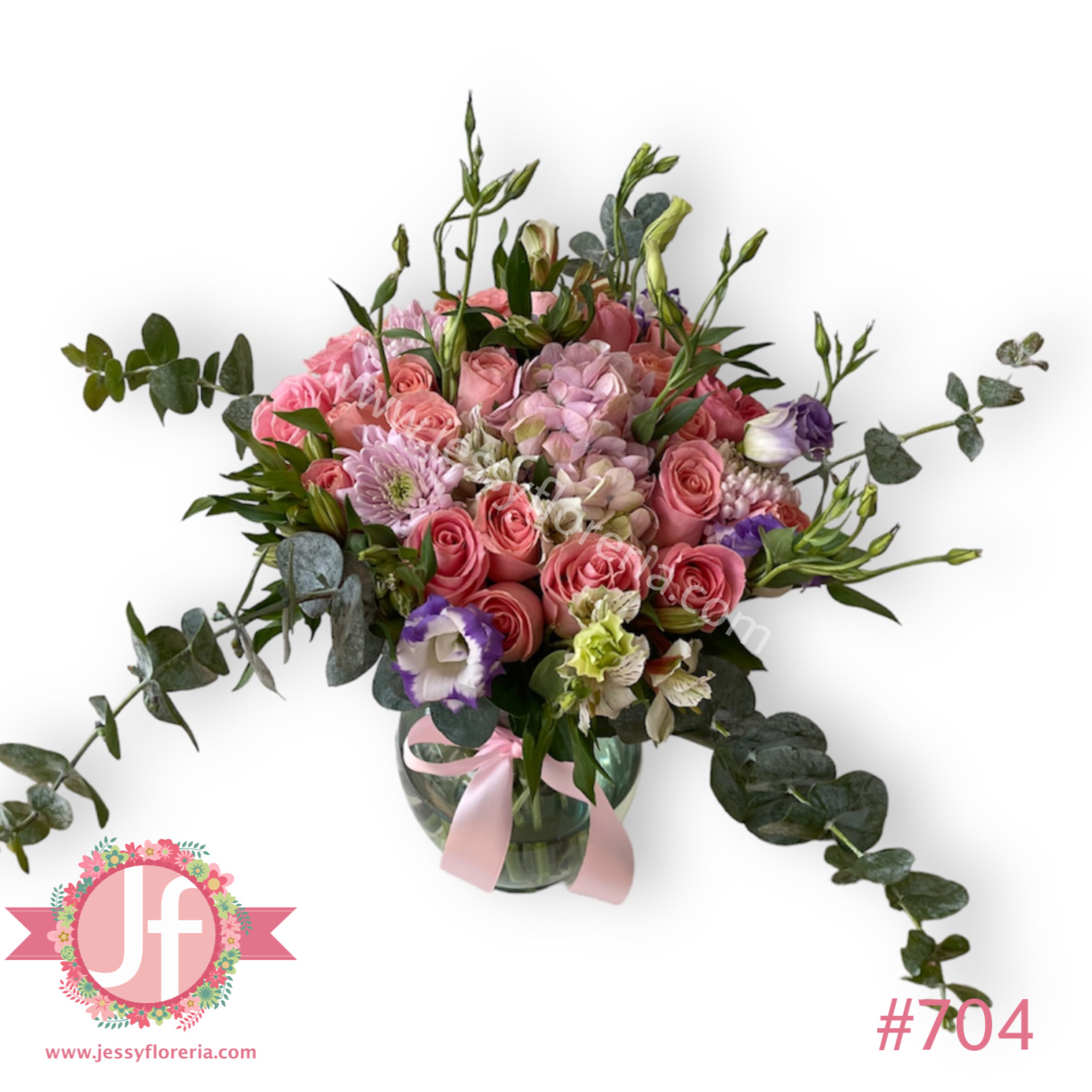 Florero con 24 rosas y follajes | Envíos GRATIS Mismo día 2 a 4 Hrs