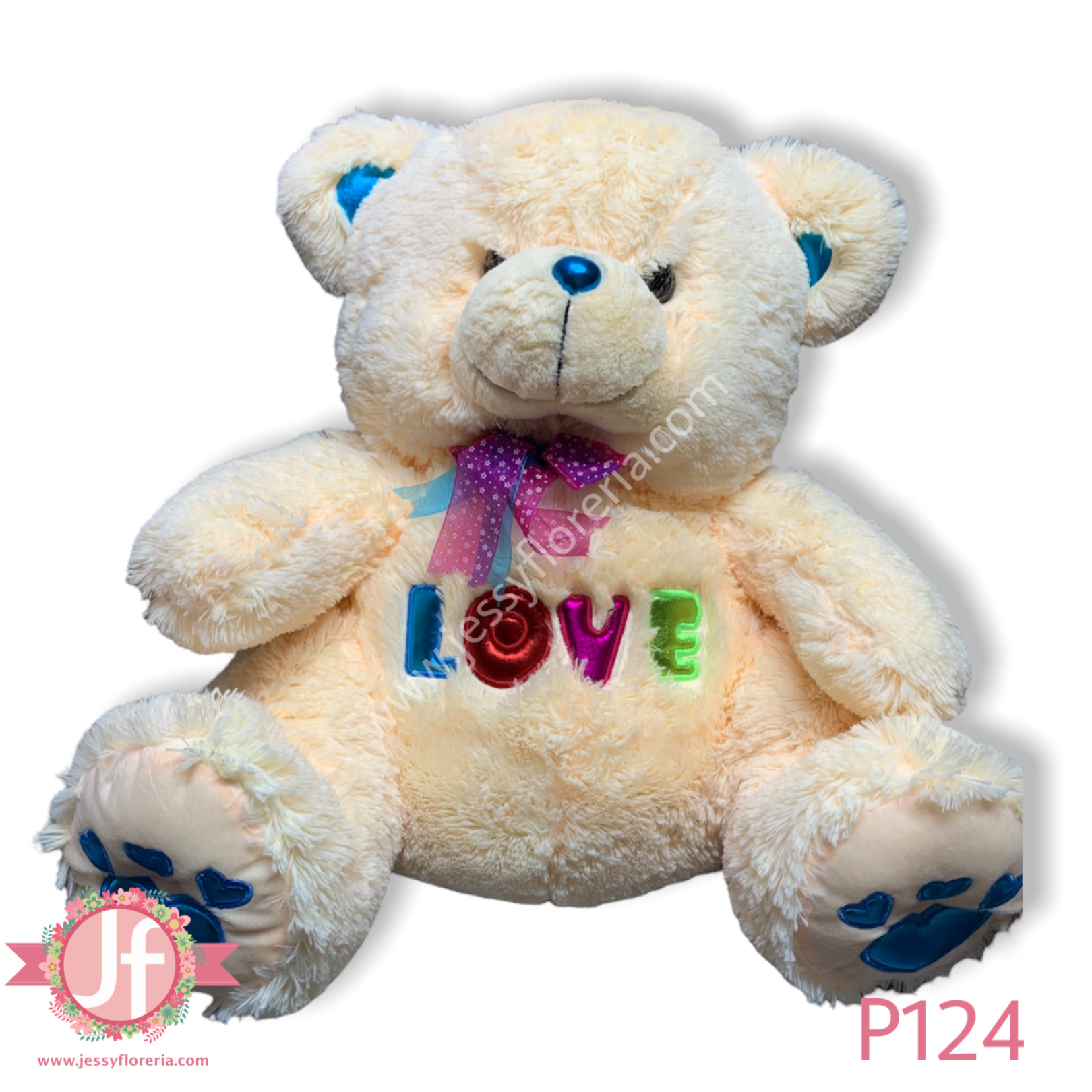 Oso De Peluche Love 60cm Envíos Gratis Mismo Día 2 A 4 Hrs